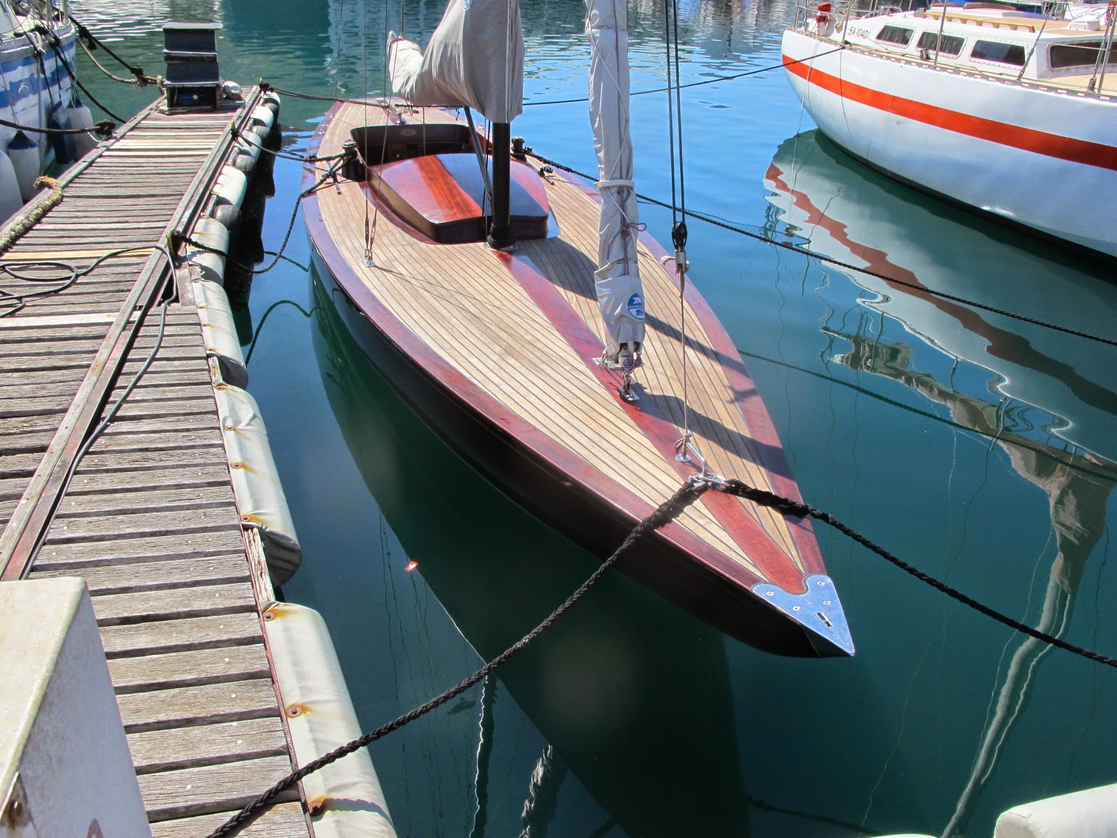CKD Boats - Roy Mc Bride: A Dragon class yacht uncovered