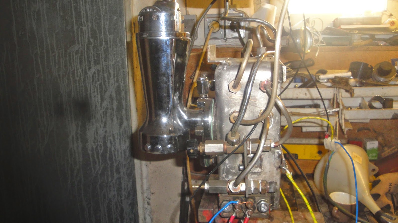 Caffé Maschinen aus allen Zeiten Vintage und Neuzeit: Lever Machine for ...