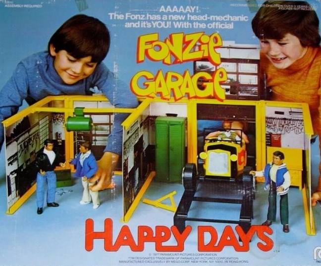 Just A Car Guy: 1977 Happy Days Fonzie's Garage
