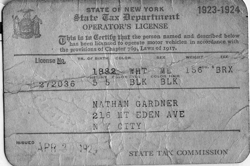 Leaves & Branches: Driver's License Information
