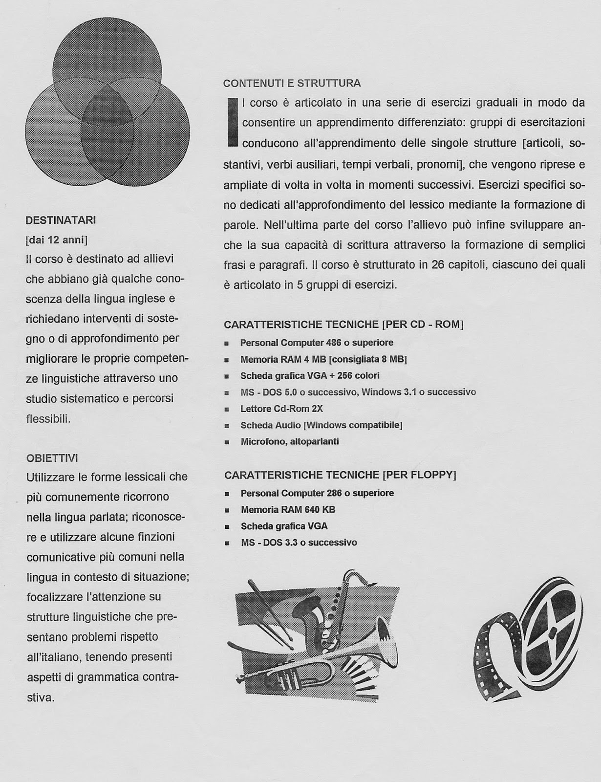 ESERCIZINRETE: Microsoft Word - esercizi sul testo disposto in colonne