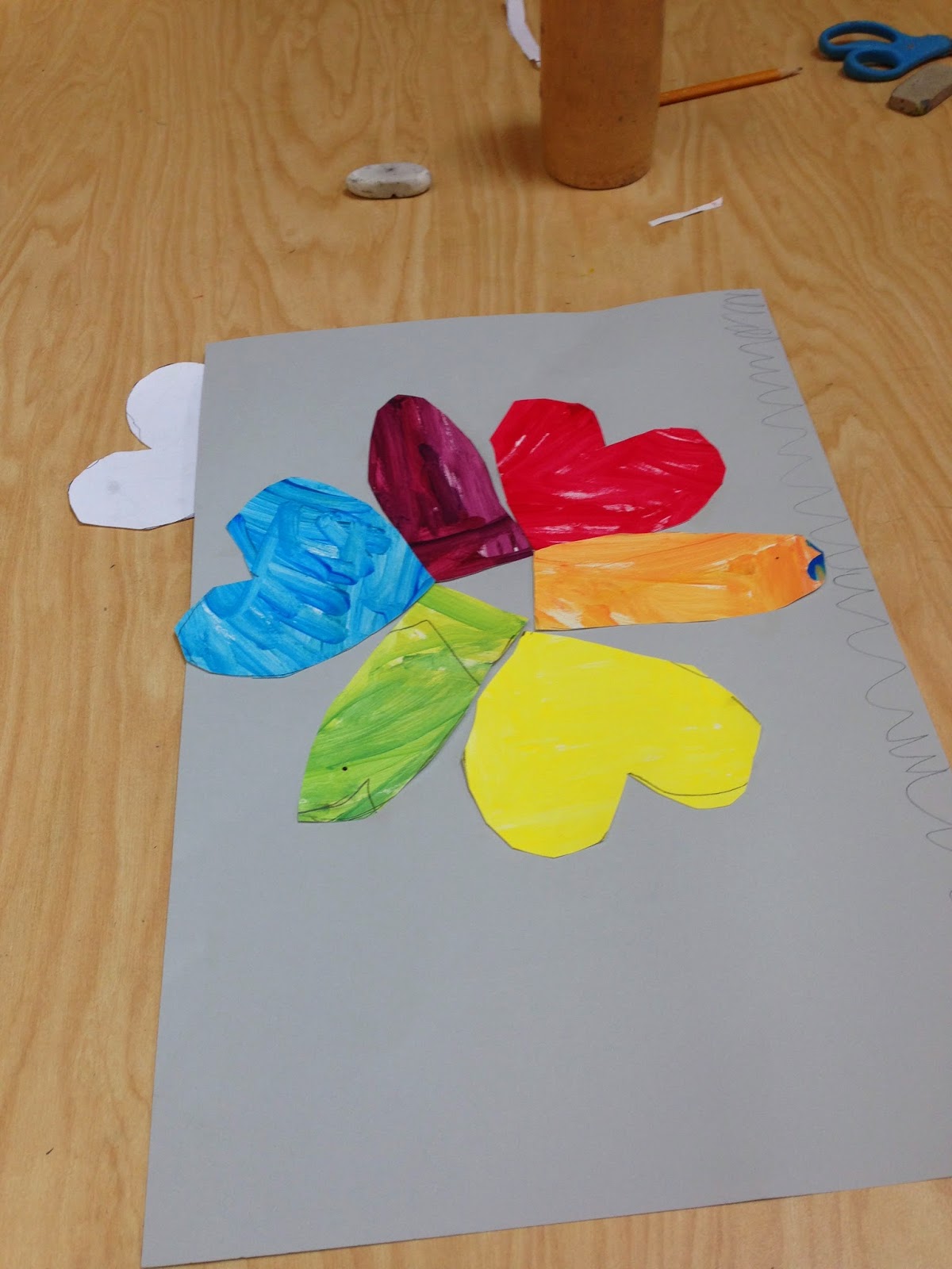 Anna's Art Room: 1st grade color wheel