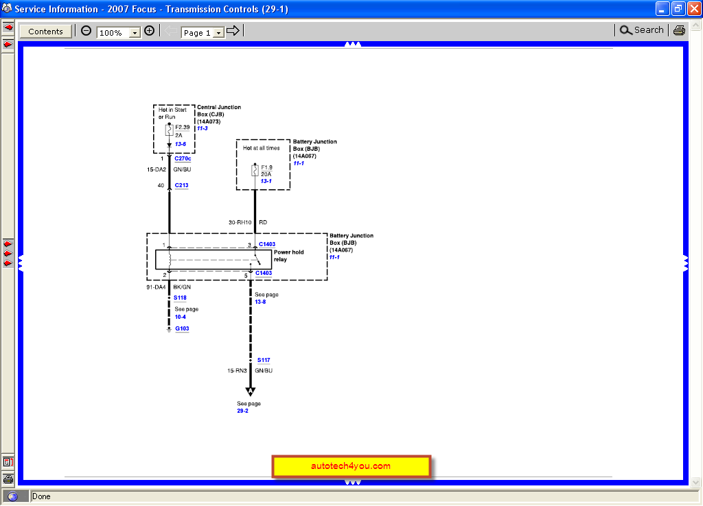 AUTOTECH4YOU Ford Technical information system (TIS) 1992-2008