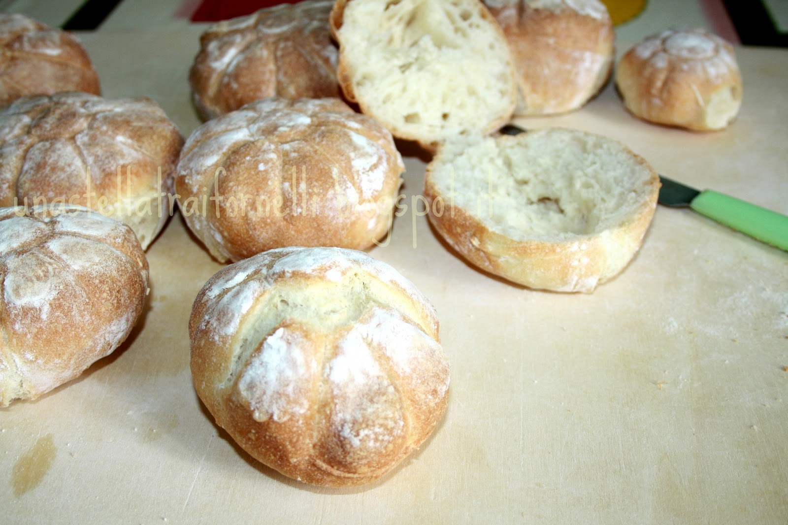 rosette soffiate o michette in milanès da Una stella tra i fornelli su ...