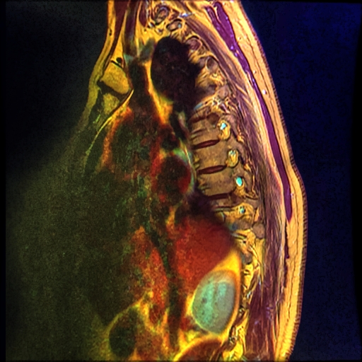 Nevit's blog: Dorsal Spine Color MRI