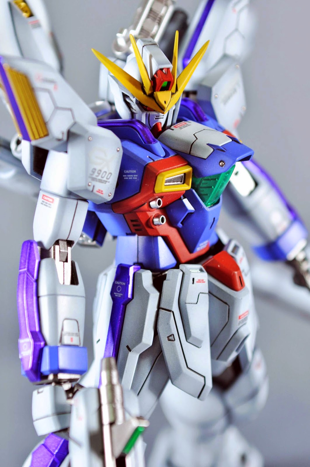 GUNDAM GUY: MG 1/100 GX-9900 Gundam X - Customized Build
