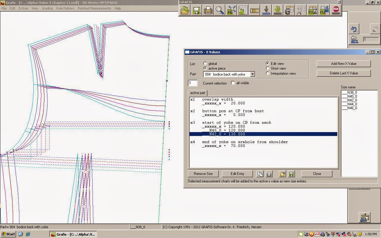 French Seam Studio: Grafis CAD - Construction Parameter X Value Magic!