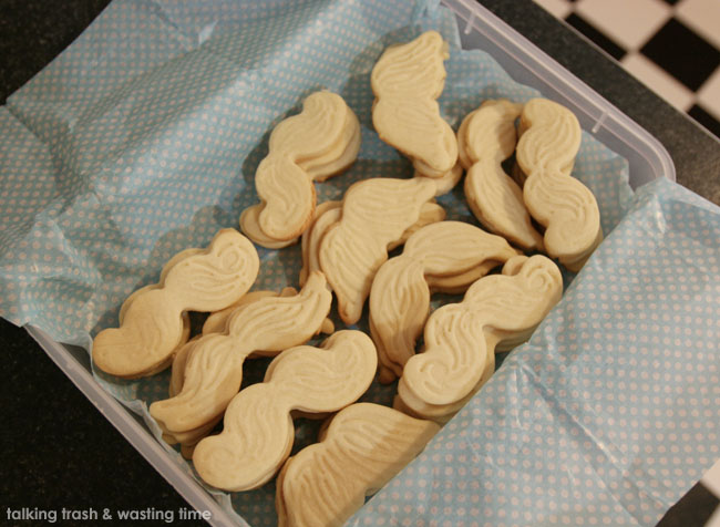Moustache biscuits cooking inspiration | Now thats Peachy