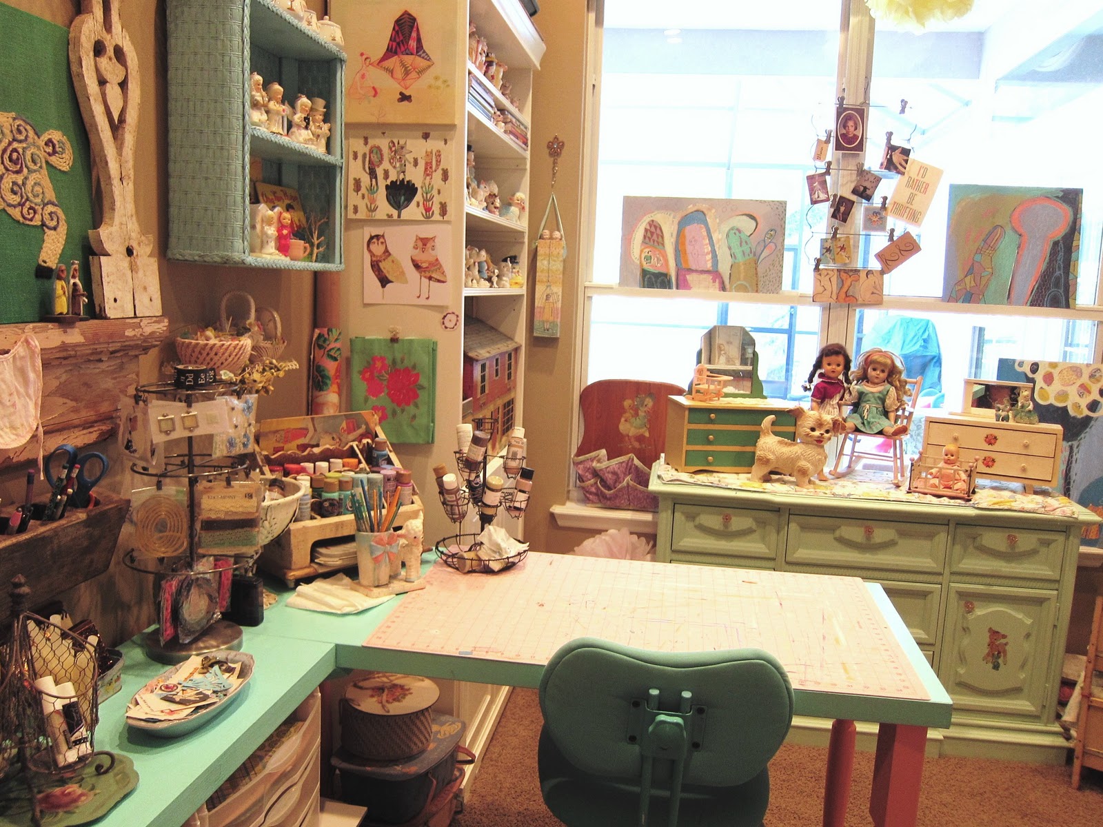 Corey Moortgat- Collage Artist: THE Studio Tour!