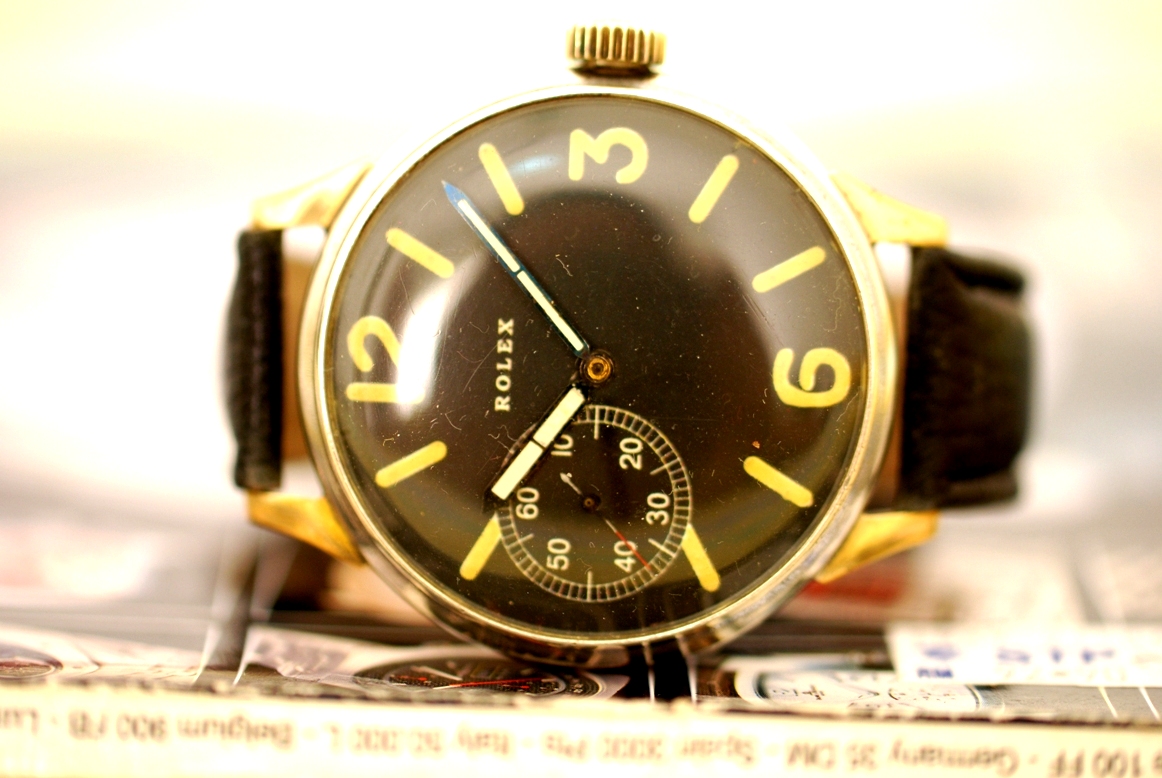 JACK'S TREASURE CHEST OF TIME PIECES: COLLECTOR ITEM ~ RARE LARGE ROLEX ...