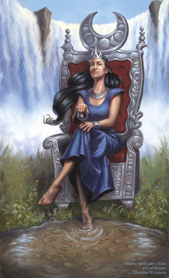 Via Tarot: Rainha de Copas