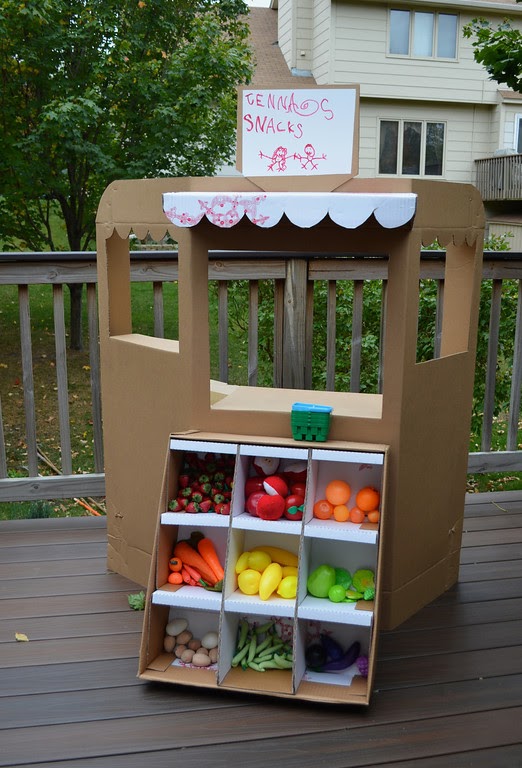 Abi homeschools too: Recycling with Cardboard Projects