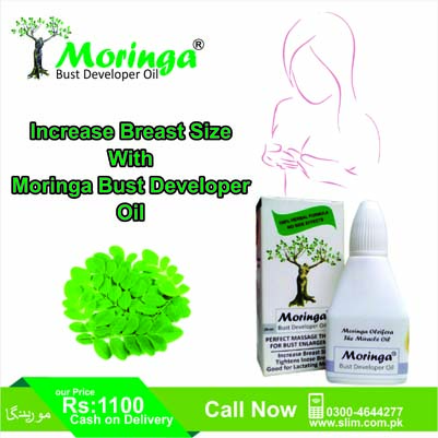 Moringa Bust Developer Oil: How To Enlarge Breast With Moringa Breast ...