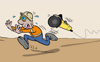 Happy Accident: Angle Grinder