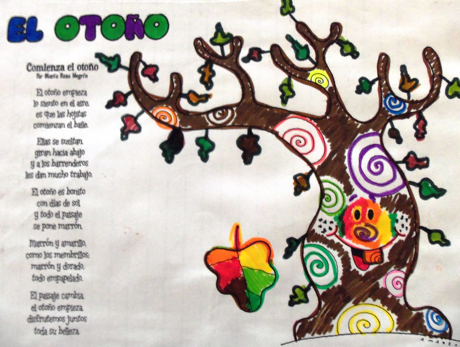 Blog escolar ALCE de Nueva York: El otoño ya llegó