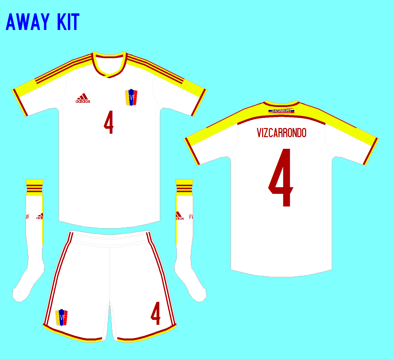 Paint Kits: Selección de Venezuela 2014