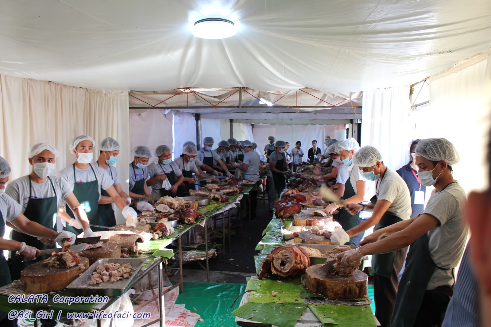 The "Lechon Party" by CALATA Corporation bags The Guinness World Record ...