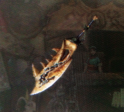 Great Sword: Bone Series (Bone, Golem, Jawblade) - MHP3rd Weapon Tree