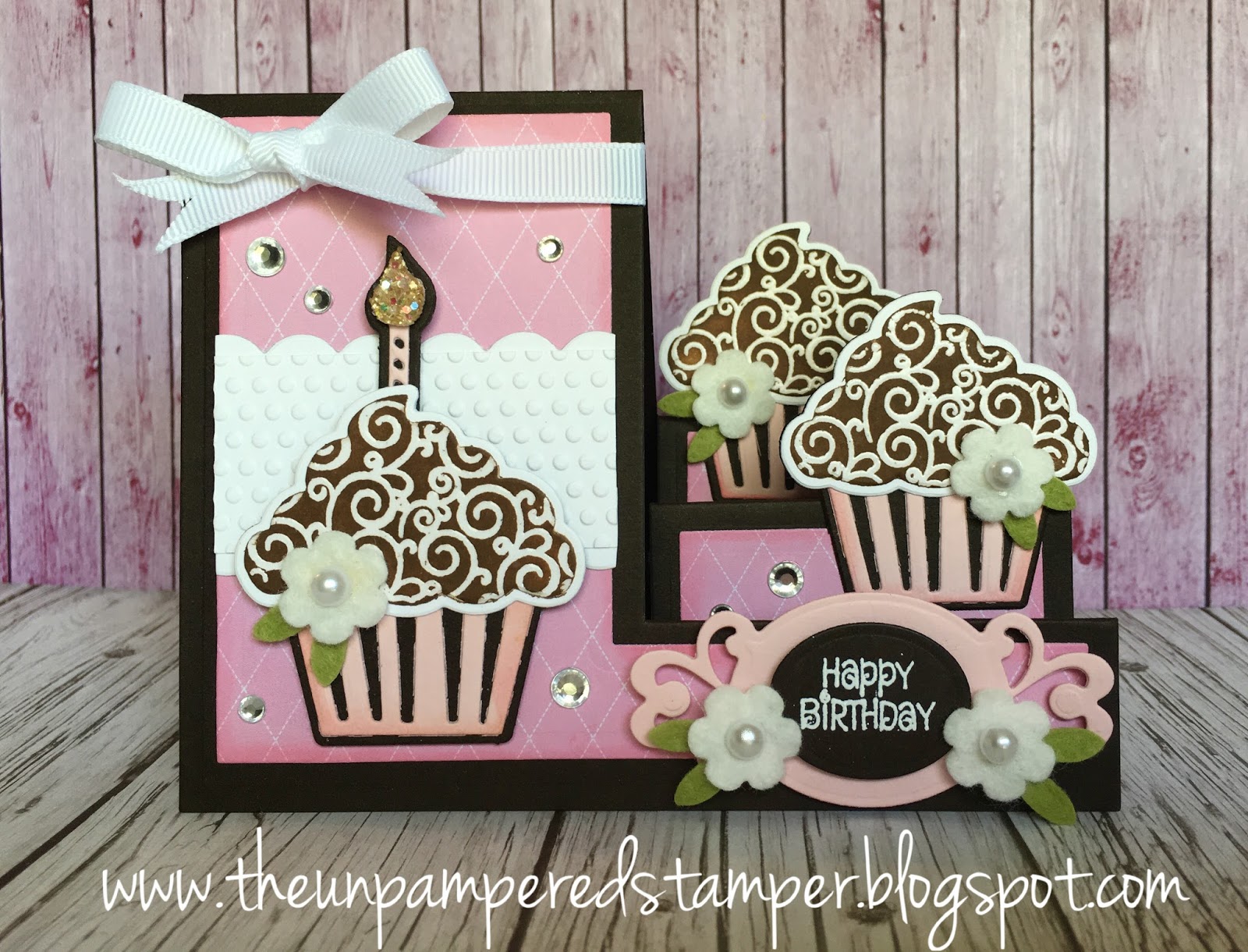 The Unpampered Stamper: Birthday Cupcakes