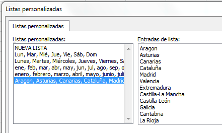 témporaExcel: Autorrellenar en Excel (2)