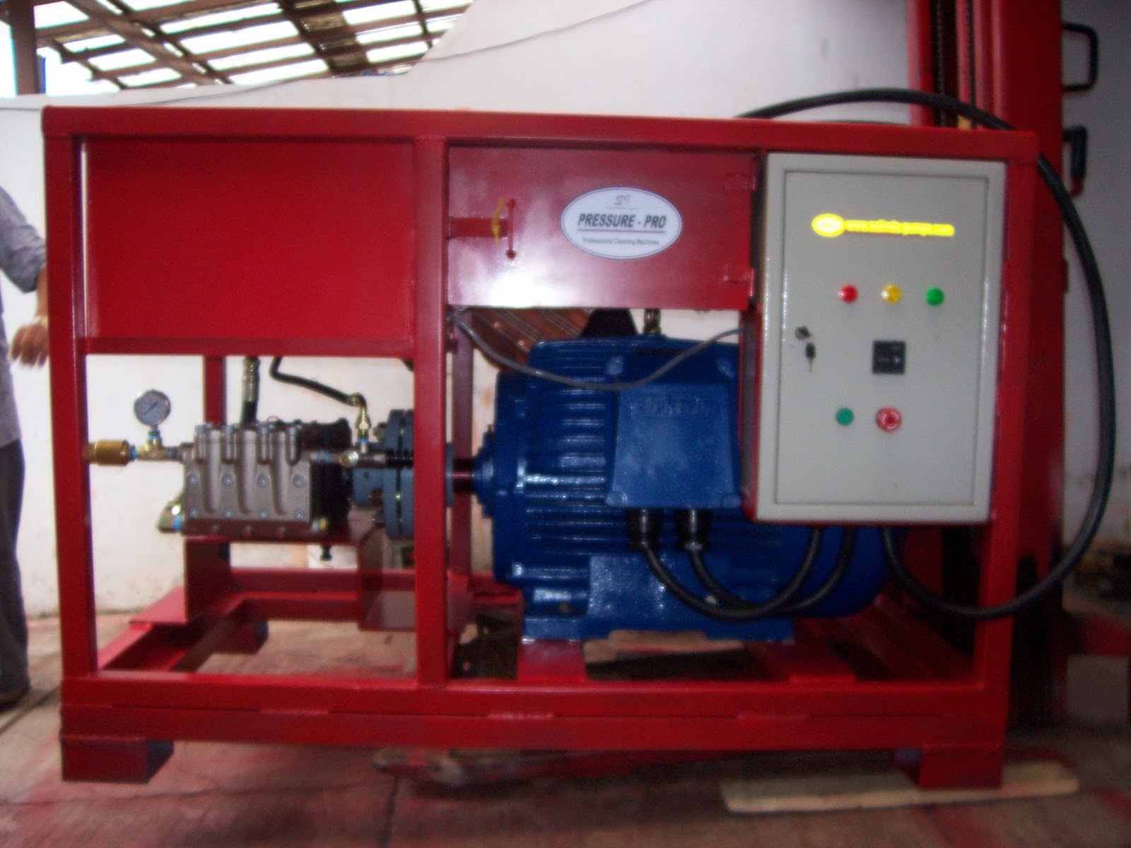 POMPA HYDROTEST 500 BAR: Pompa Hydrotest 41 lt/m--500 bar HAWK PUMPS