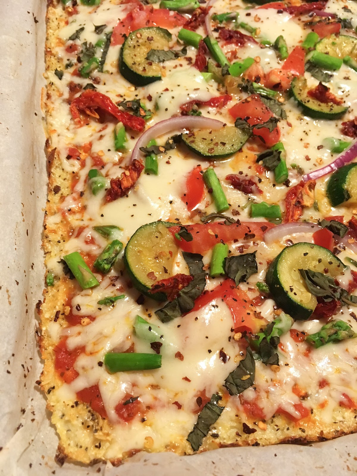MC Squared: Cauliflower Pizza Crust