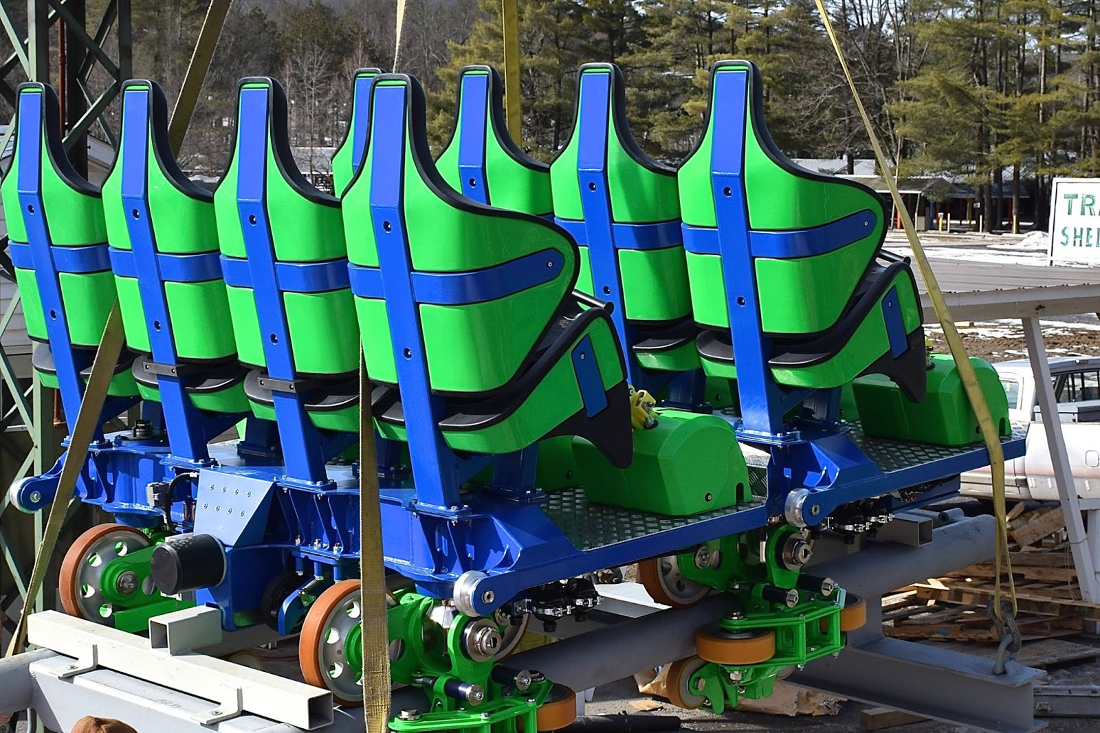 NewsPlusNotes: Knoebels' Impulse Complete + Trains Begin Arriving
