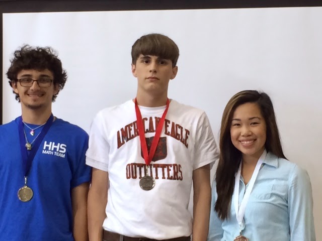 Superintendent's Corner: High School Math Tournament Individual Winners
