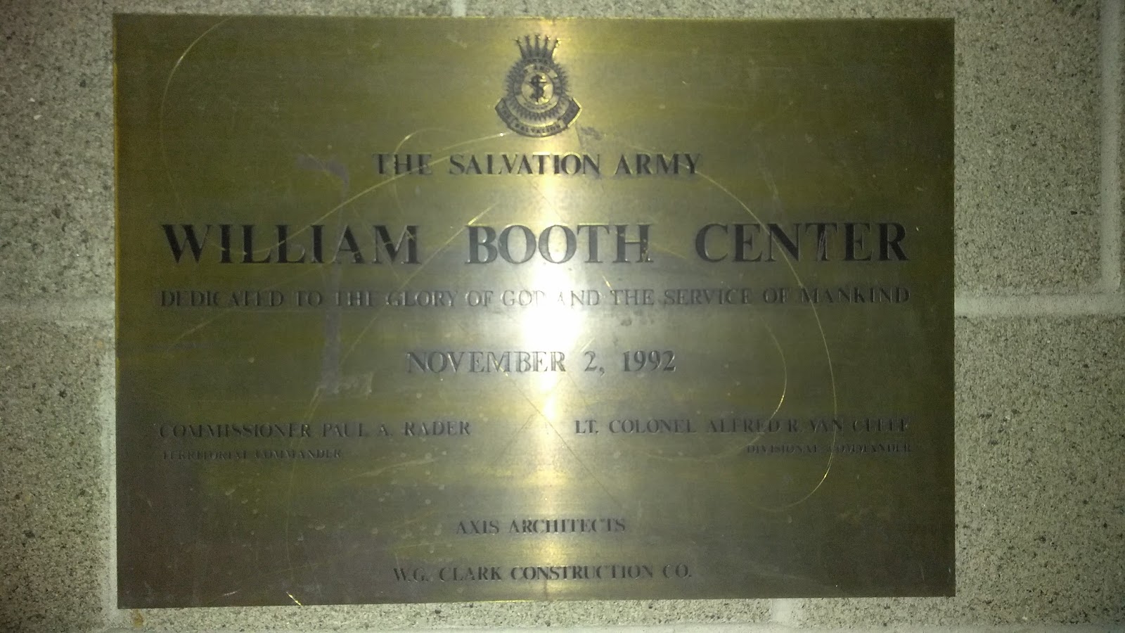 the William Booth Center