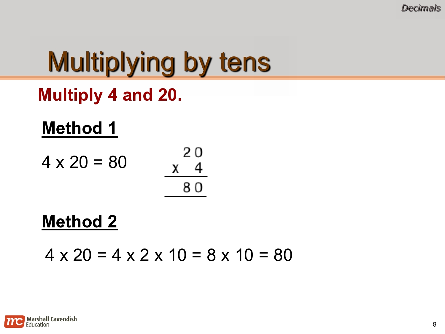EDP 2013 Primary 6 Fabulous: Math Revision Notes: Decimals (Term 3)