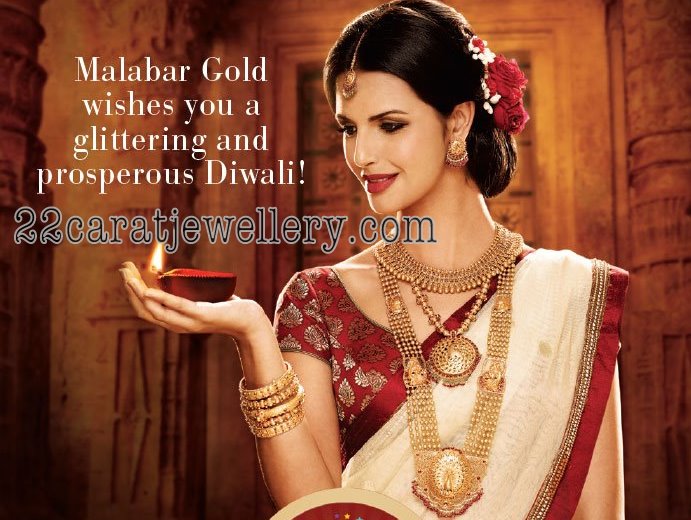 Malabar Gold Traditional Jewellery (Diwali Special) - Jewellery Designs