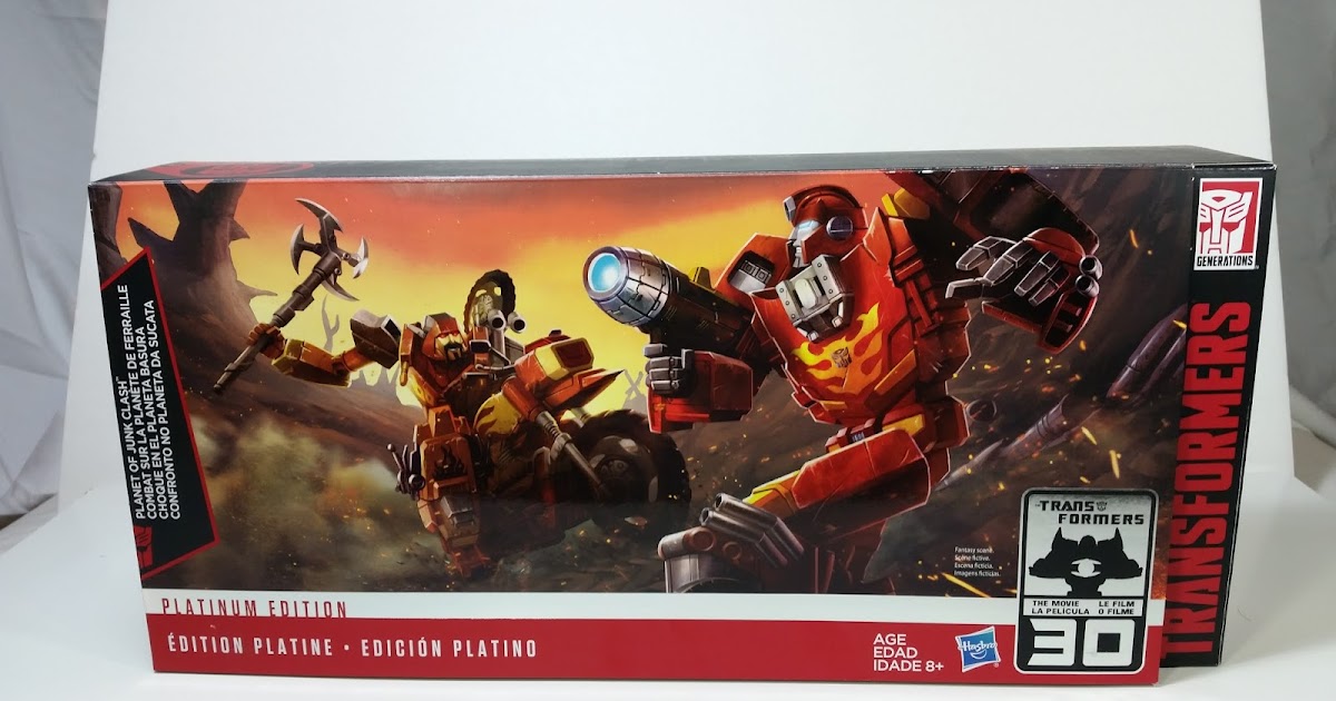 Bridgemagnet Toys: Transformers Planet of Junk Clash Platinum Edition ...