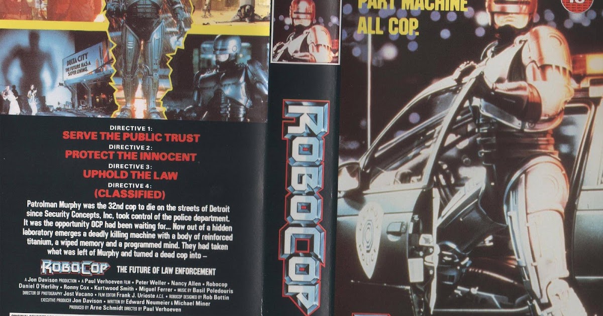 MÁS QUE CINE DE LOS OCHENTA: Robocop (1987,Paul Verhoeven) Robocop
