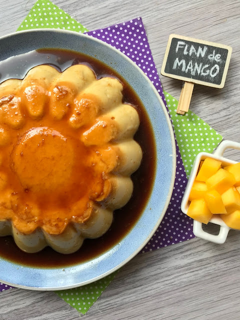 Flan de mango (con vídeoreceta). El Asaltablogs