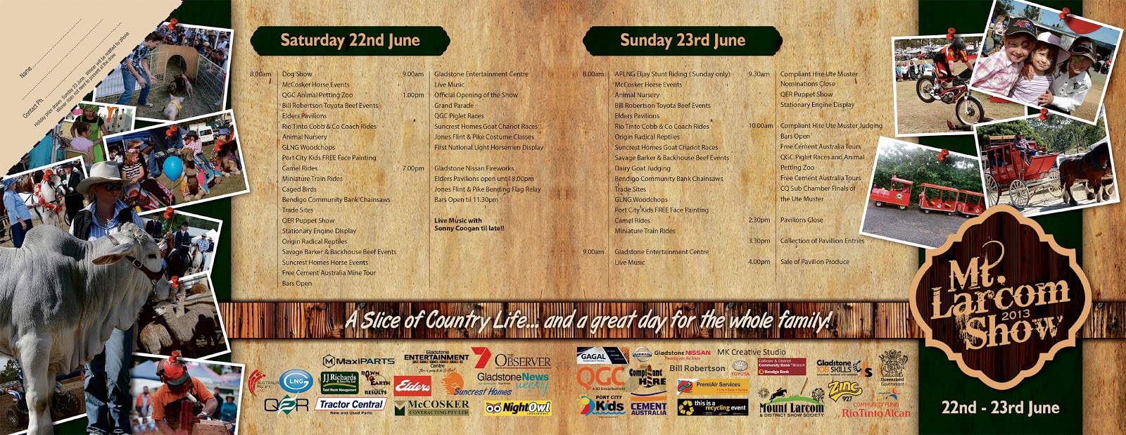 Mt Larcom Agricultural Show