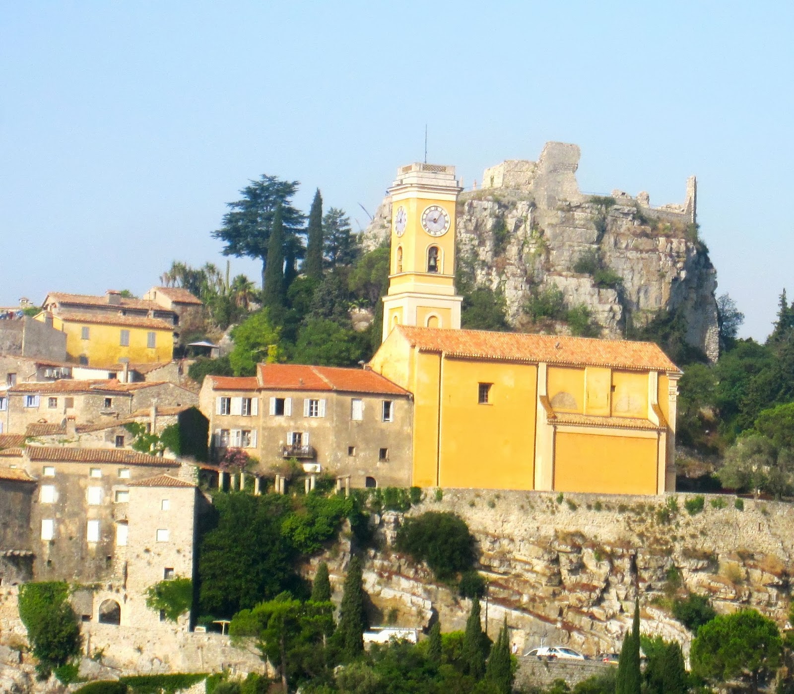 Destination: Fiction: Eze: Perched Village of the Côte d'Azur
