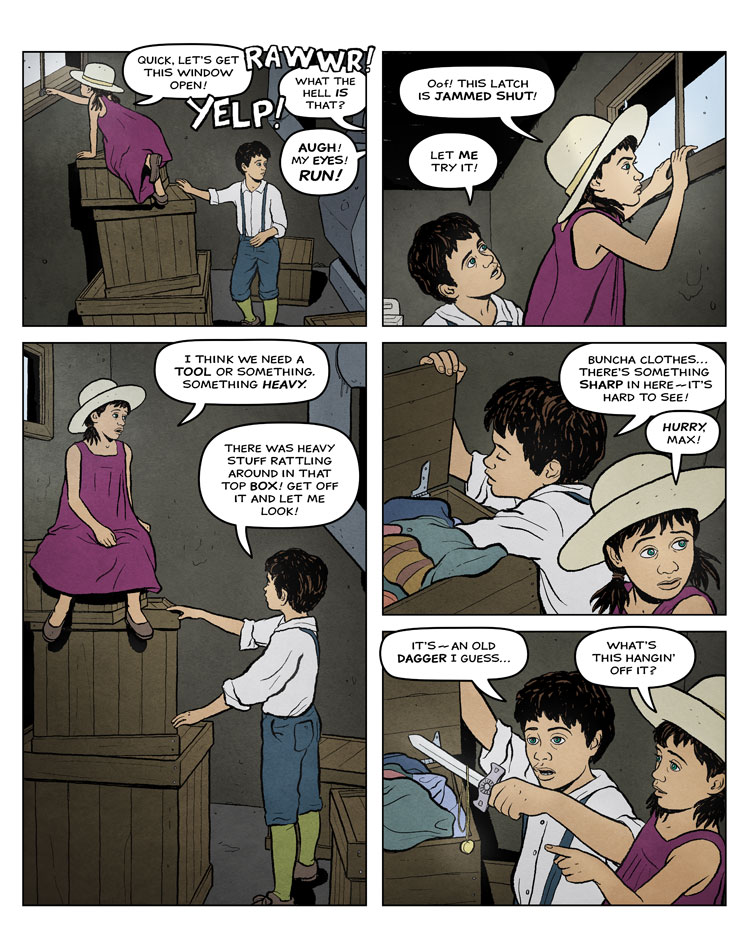 Kevin Mutch: The Moon Prince Page 26: Heavy Stuff