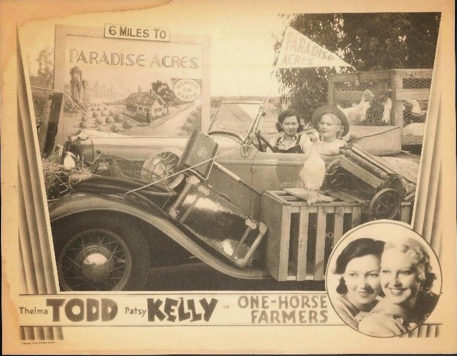 Thelma Todd: Thelma Todd And Patsy Kelly Lobby Cards
