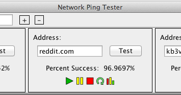 KB3VFE: Network Ping Tester