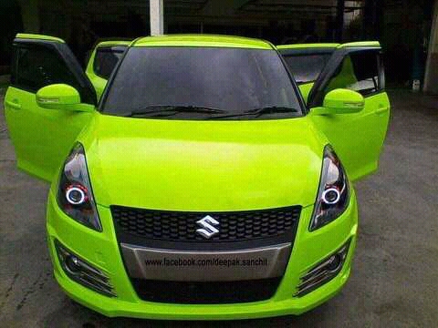 Photo Gallery of Modified Cars: Modified Maruti Suzuki Swift