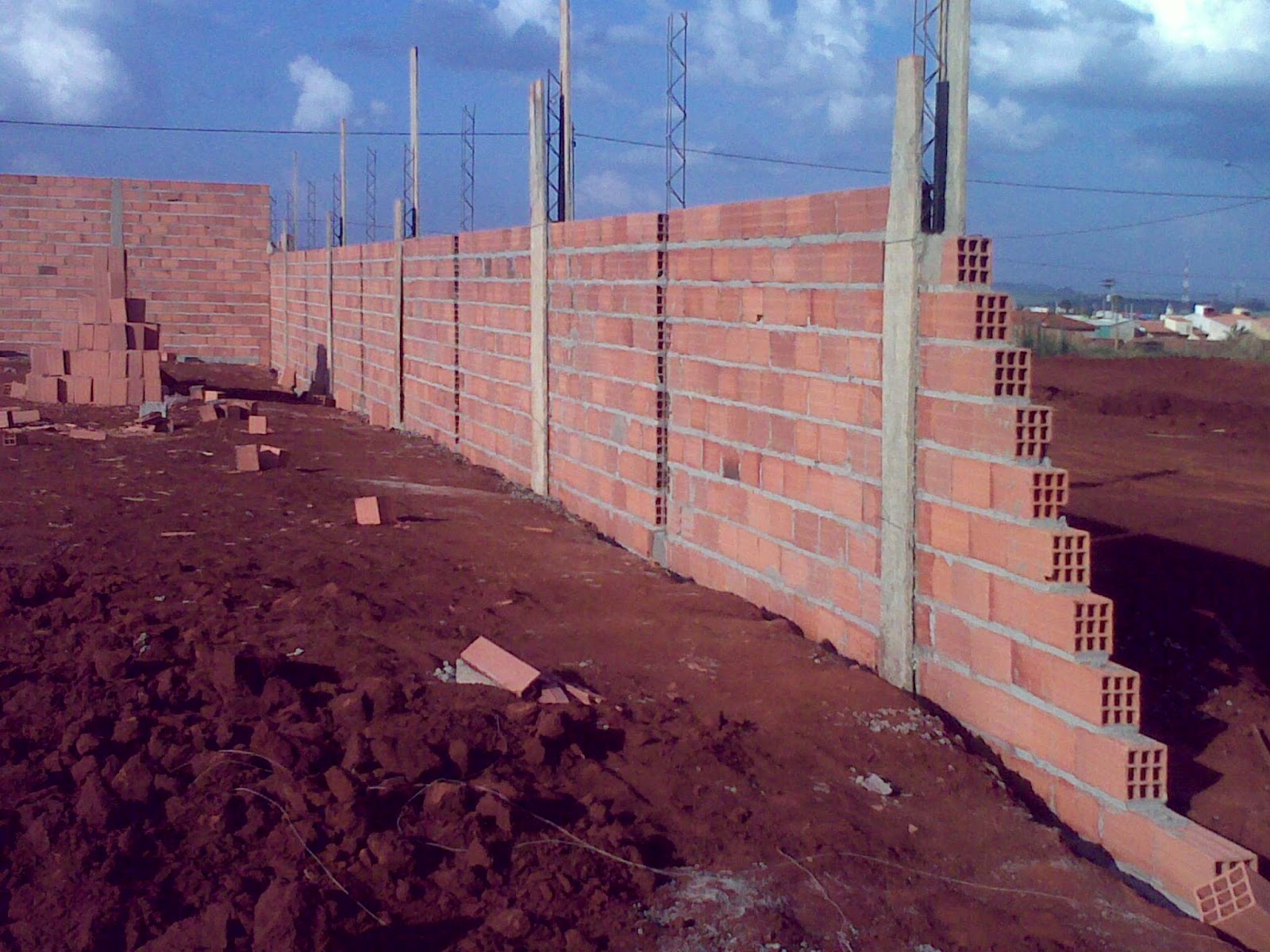 Nossa Casa,Nossa Vida: O muro!!!