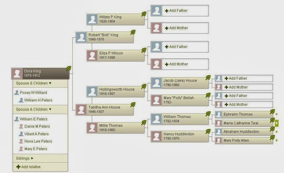 Welcome to Genealogy By Ginger!: Mary Polly Allen - My one and only ...