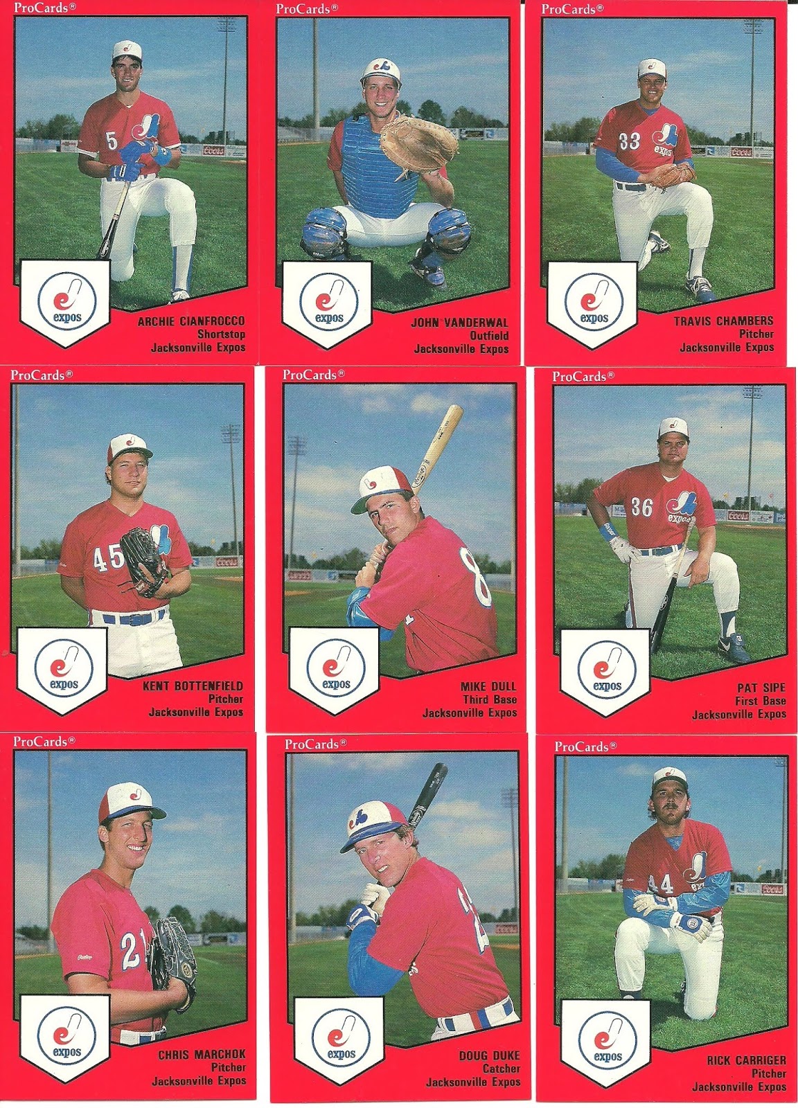 Not Another Baseball Card Blog: Jacksonville Expos