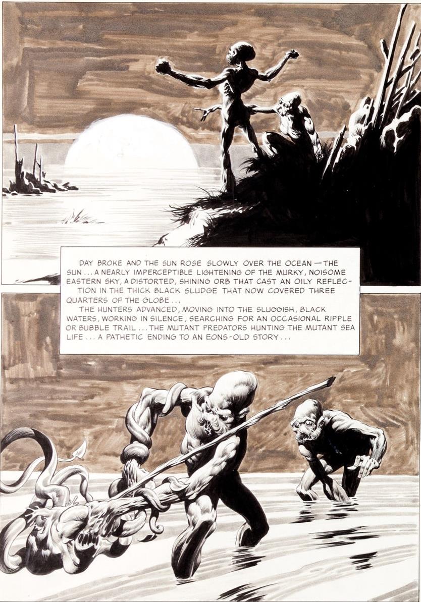 Cap'n's Comics: Last Hunter by Berni Wrightson