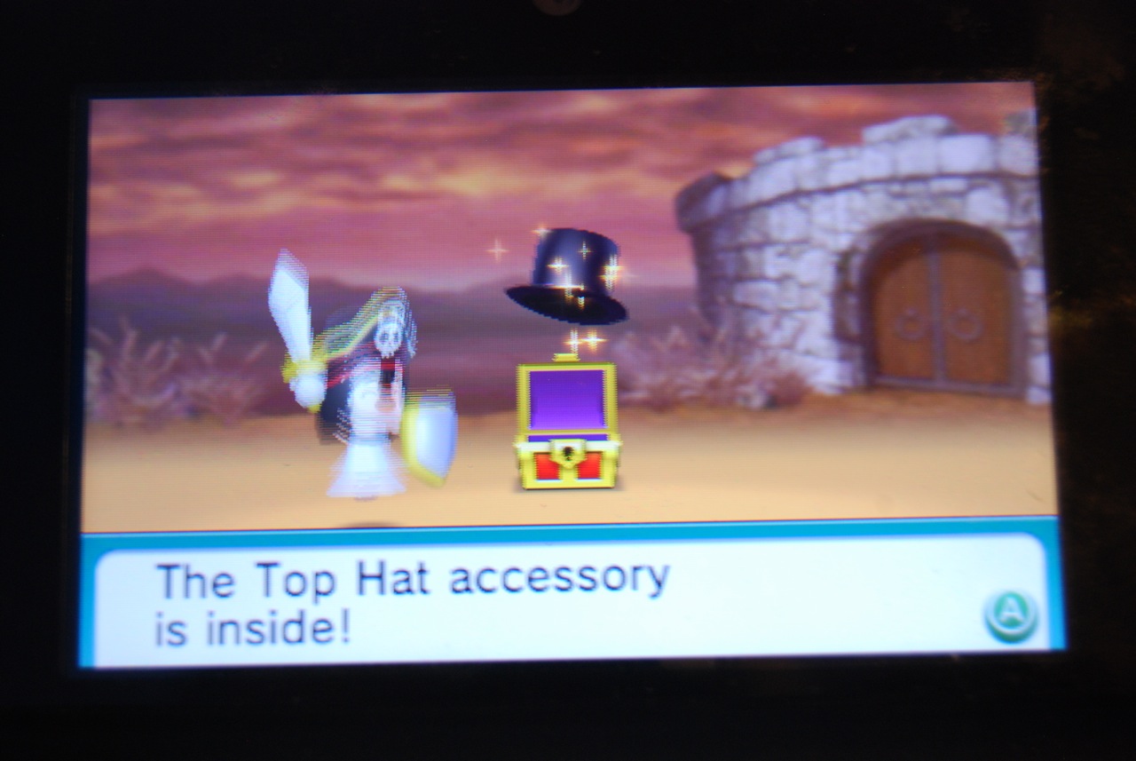 Video Game Screenshots: Hats Unlocked in Find Mii II