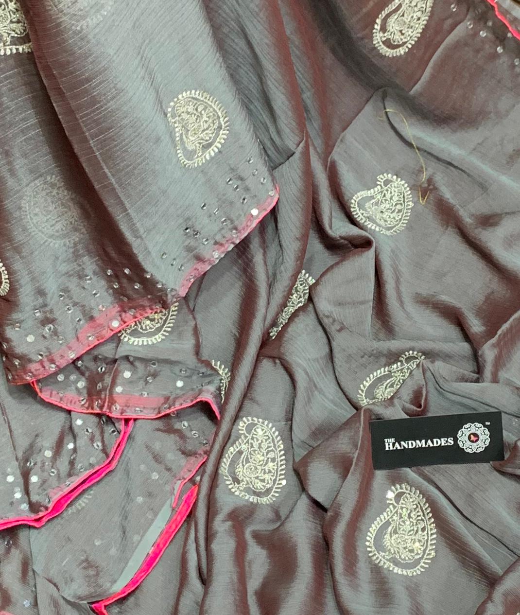 Malbari chiffon sarees