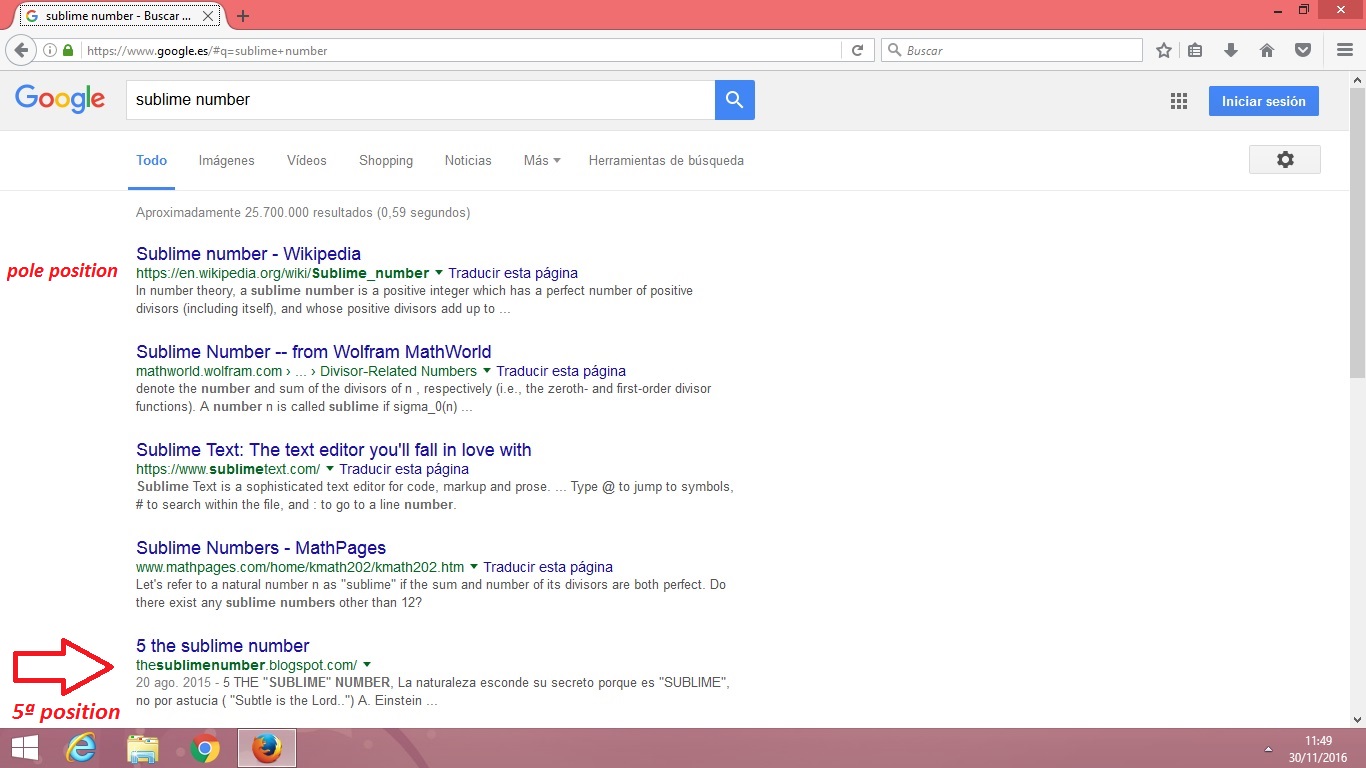 5 the sublime number