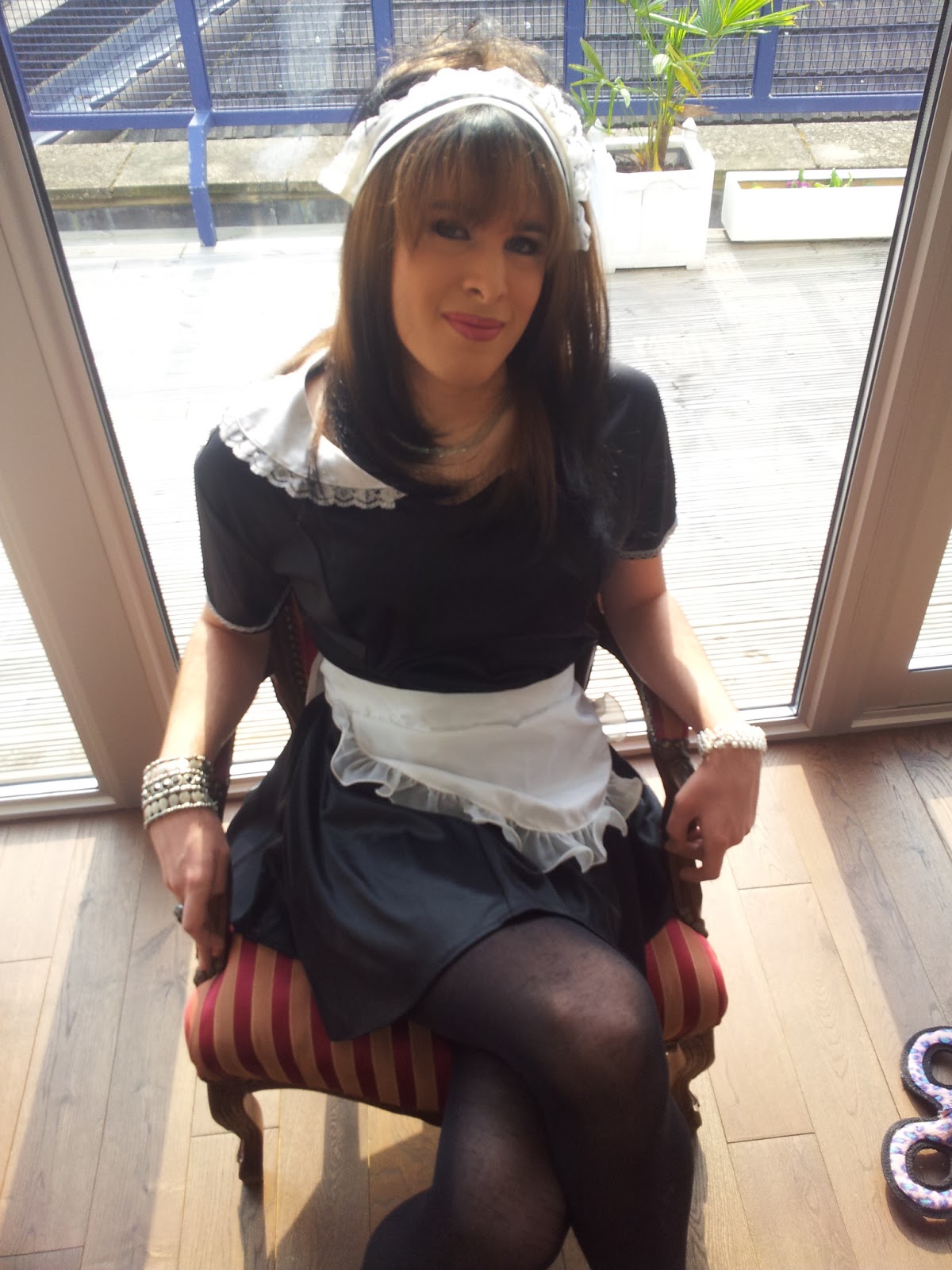 Daily Sissy Photo: Stacy - French Maid