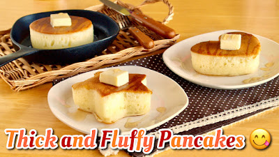 The Trick to No-Fail Thick and Fluffy Japanese Pancakes (NO EGG ...