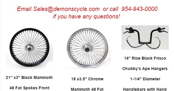 Custom Harley Davidson Parts: Softail Sale At Demon’s Cycle
